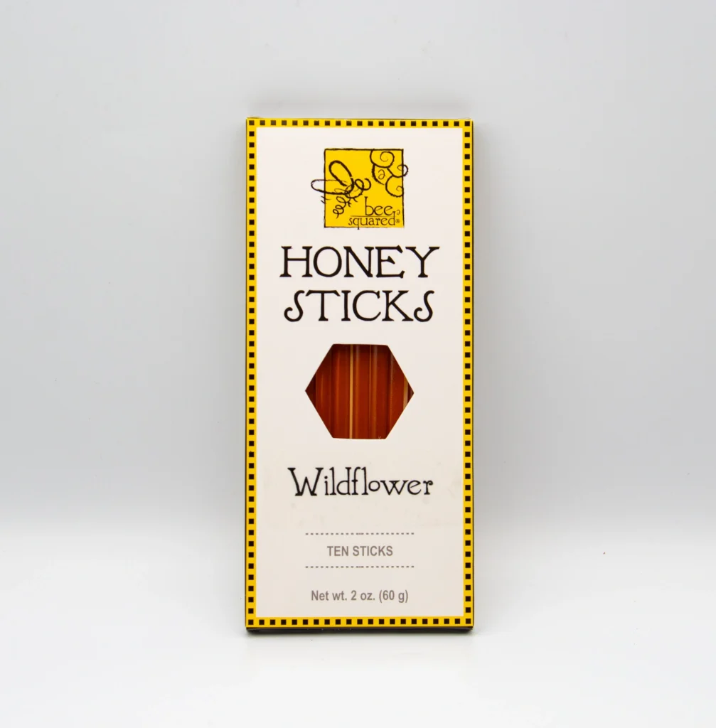 Honey Sticks - Wildflower - Bee Squared Apiaries